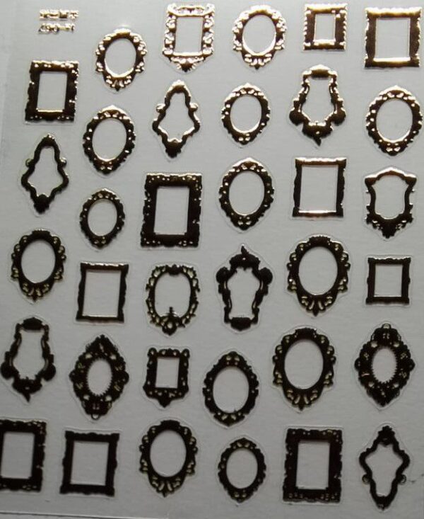Stiker 207 Marcos Rose Gold – Lovely Nails