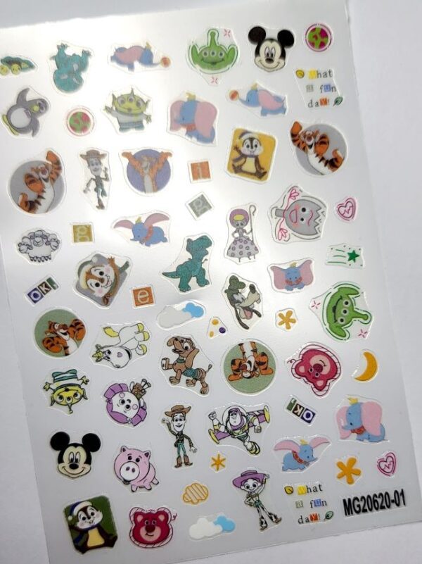 STIKER PIXAR – Lovely Nails