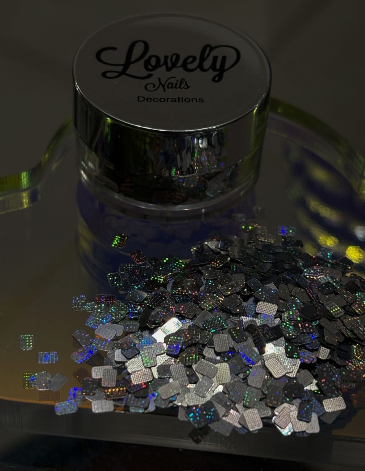 Glitter prisma (tipo cardone) – Lovely Nails